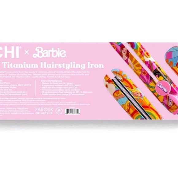 Barbie | Hair | Chi X Malibu Barbie Flat Iron 5th Anniversary Limited ...
